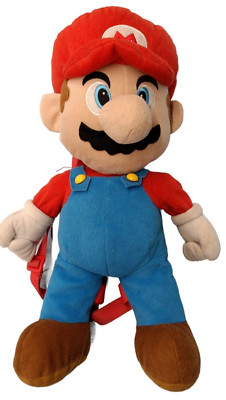 18" Super Mario Bro's. Nintendo Plush Backpack 2011 Stuffed Toy | eBay