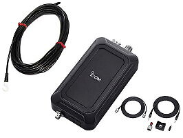 ICOM AH-705 IP54 Automatic Antenna Tuner for IC-705 Counterpoise 3.5-54 ...