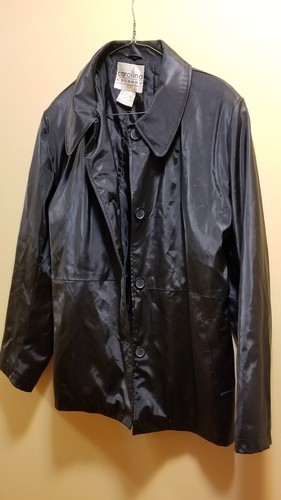 Carolina Colours Black Jacket Heavy Weight Lined Women's Size Large | eBay