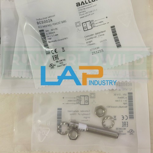 QTY:1 New For BALLUFF Proximity Switch BCS002A BCS M08T4E2-PSM15C-S49G ...