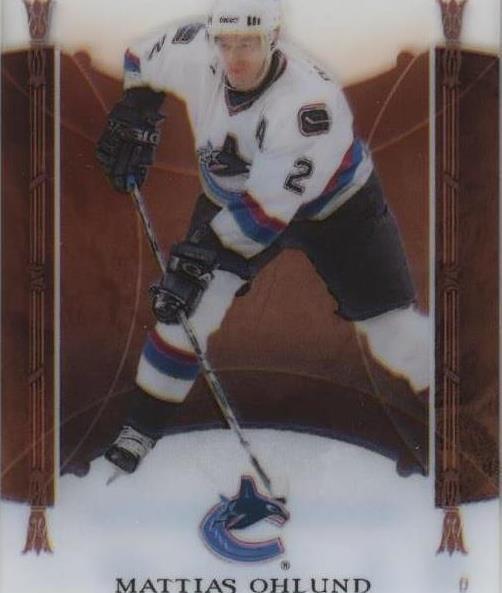 2022-23 Upper Deck Artifacts - Legends Mattias Ohlund #161 Plexi for ...