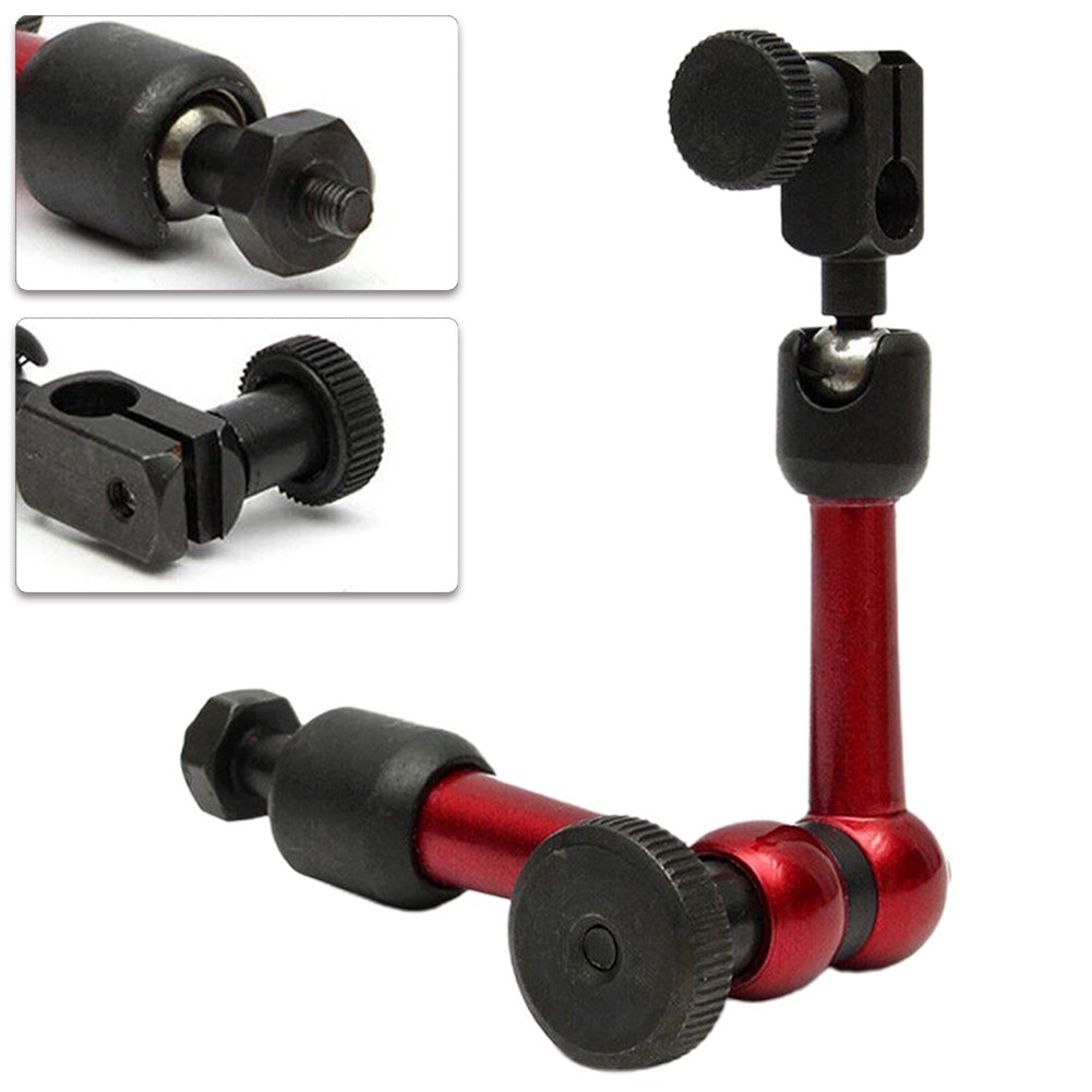 Dial Test Indicator Bracket Aluminum Alloy Base Black Magnetic Holders ...