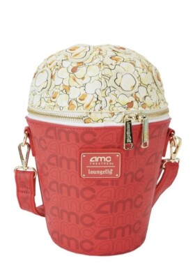 Loungefly X AMC "Perfectly Popcorn" Crossbody Bag NEW | eBay