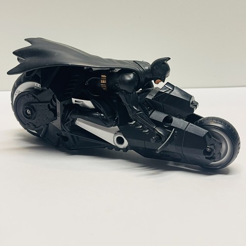 Batman Batcycle DC Comic Push Friction Motorcycle Action Figure Dark ...