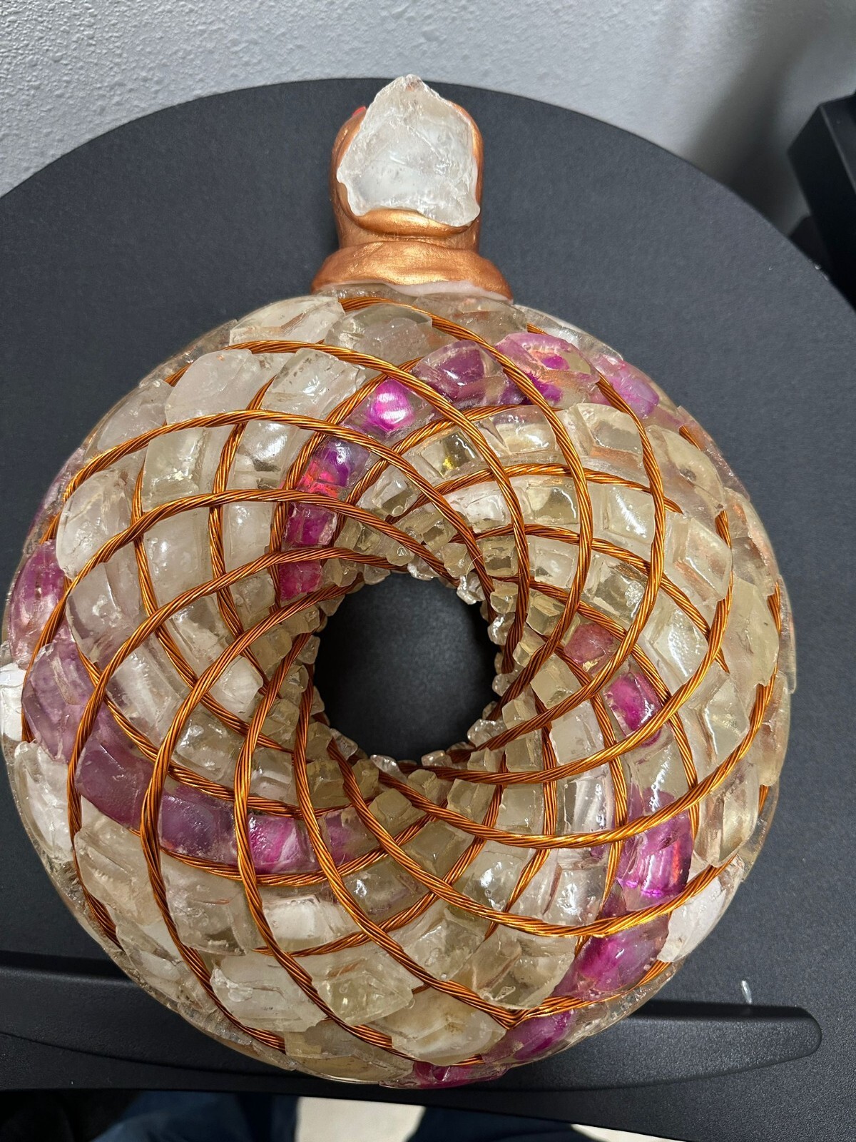 PEMF RIFE Frequency Toroidal Vortex Resin Quartz 24cm | eBay