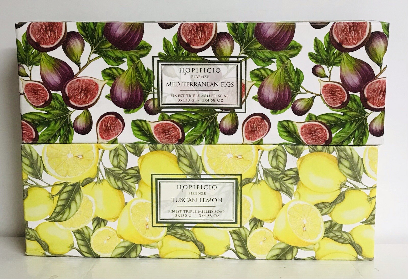 Hopificio ~ Tuscan Lemon & Mediterranean Figs Bar Soap 4.58 oz Each 6 ...