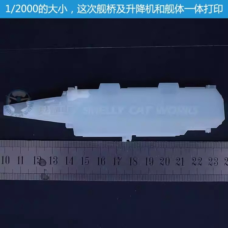 3D Printed 1/700/1250/2000 Fantasy Edition Type 076 Sea Control Ship ...
