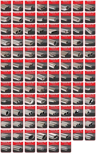 FMS 76mm Silencieux Terminal Duplex Sportif pour BMW Série 1er F20 / | eBay