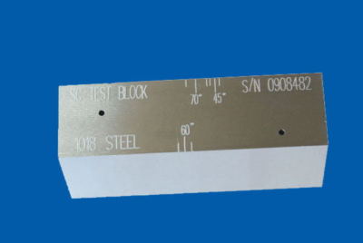 New SC Distance Cal Block UT Test Block (Inch ,1018 Steel）Unbranded ...