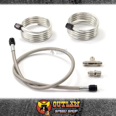 NITROUS OUTLET DUAL VENT PURGE -3AN HOSE KIT WINDSHIELD EXIT - N2O-00 ...