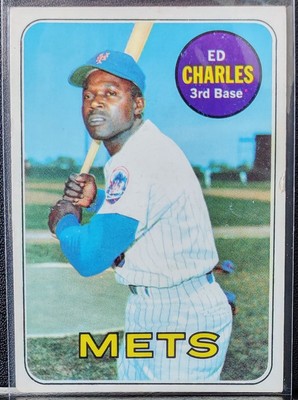 1969 Topps Ed Charles #245 New York Mets NMT-MT | eBay