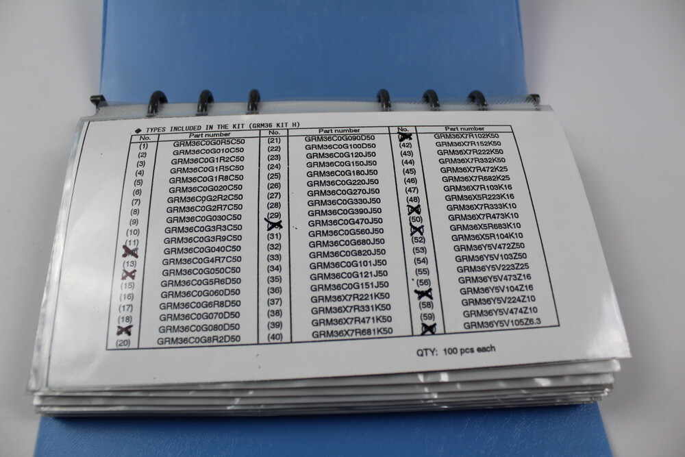 Murata GRM36-KIT-H Chip Multilayer Ceramic Capacitor Design Kit | eBay