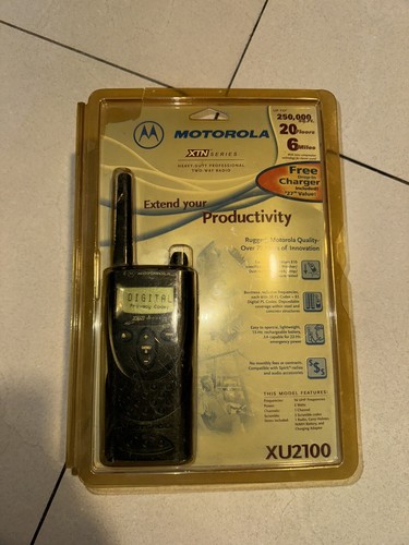 Motorola XTN Series XU2100 heavy Duty Professional 2-Way Radio Walkie ...