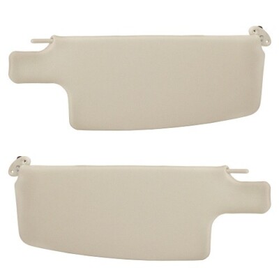 Empi Ivory Sun Visors for VW Bug/Beetle 1965-1977 Hard Top, 1973-79 ...