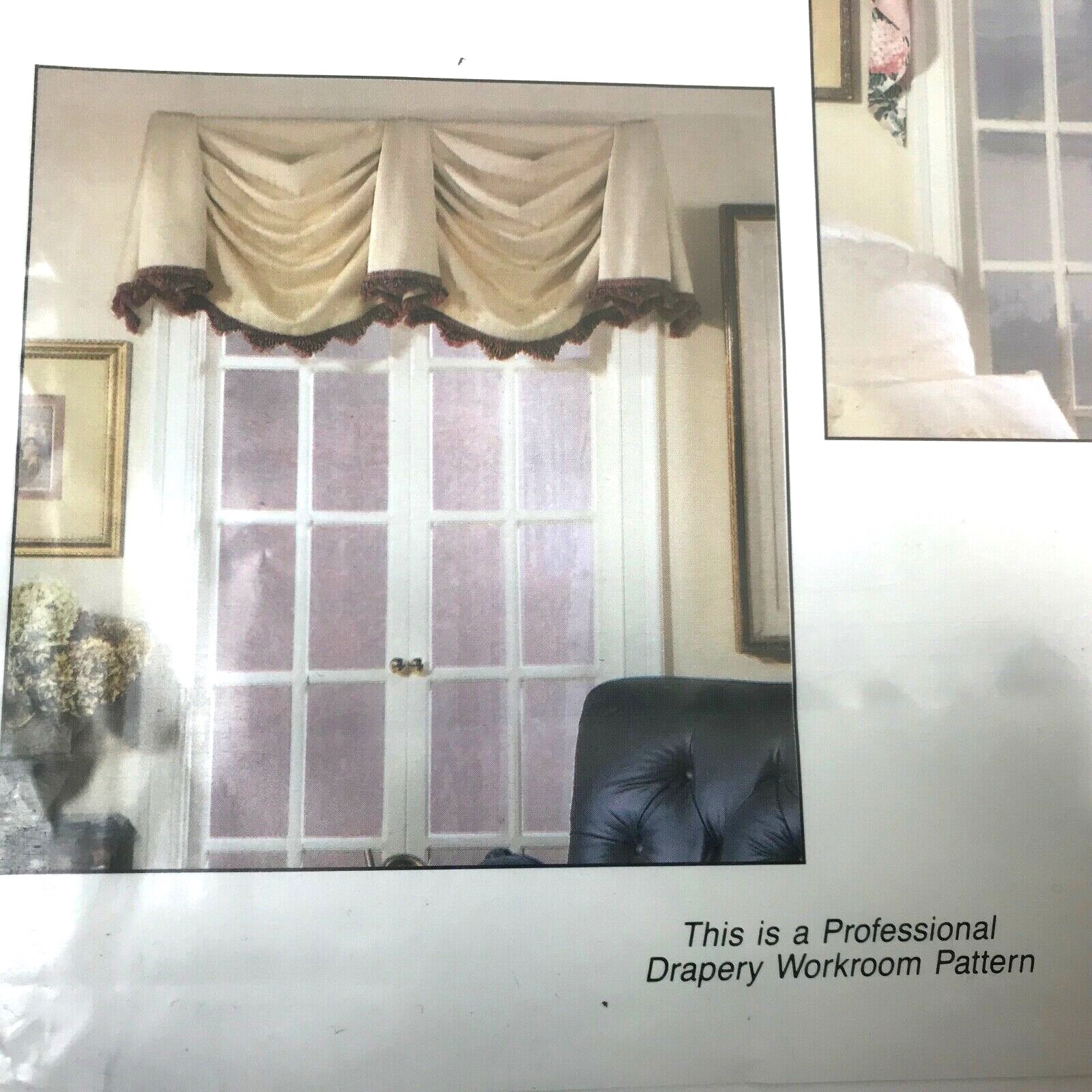 New M'Fay #9101 KINGSTON Valance Uncut Pattern Curtains Drapes Sewing ...