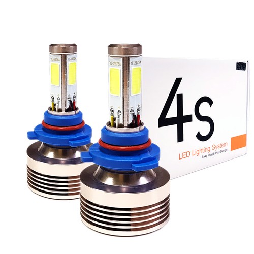 G4 Automotive 2x 9006 LED Conversion Kit Premium 4-COB 360º 6000K ...
