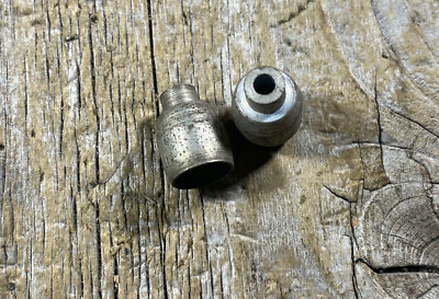 ANTIQUE BIKE BICYCLE CABLE HOUSING FERRULES X2 STEP DOWN CABLE END CAPS ...