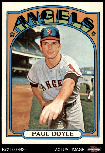 1972 Topps #629 Paul Doyle Angels 6.5 - EX/MT+ | eBay