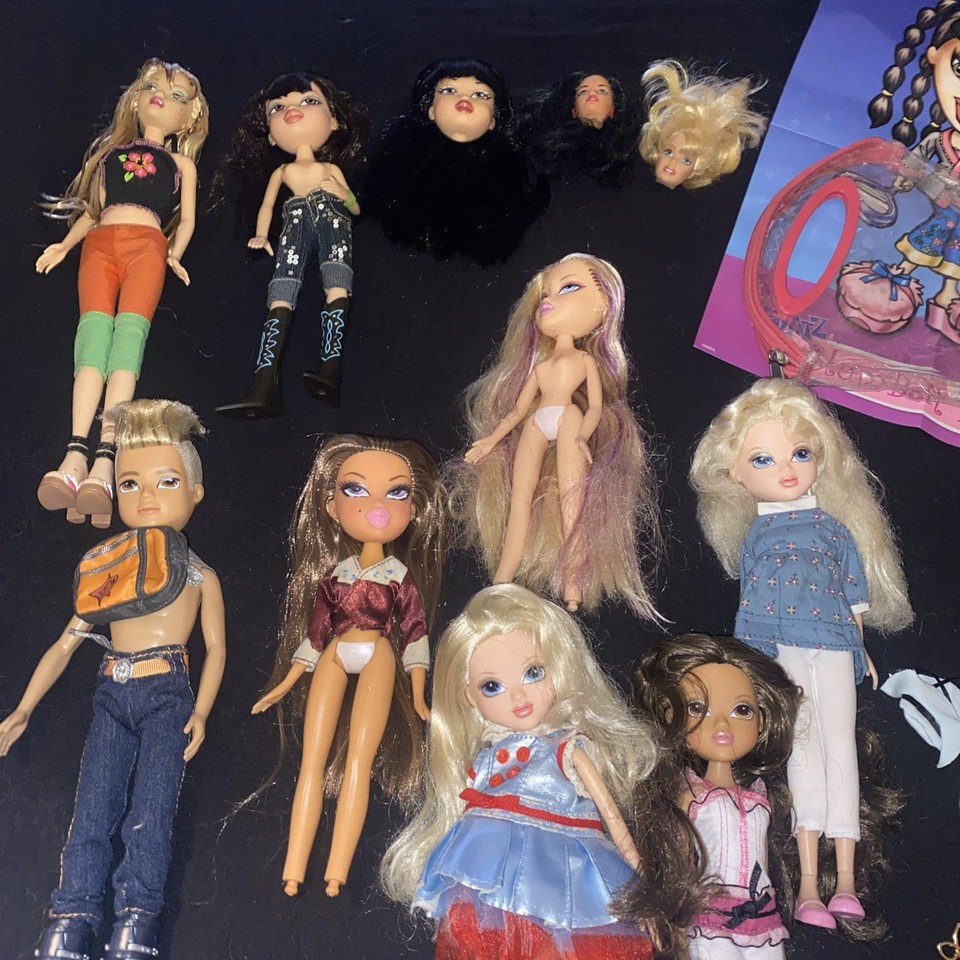 BARBIE DOLLS (17) + MY SCENE BRATZ SCOOTER MOXIE GIRLZ CLOTHING KELLY ...