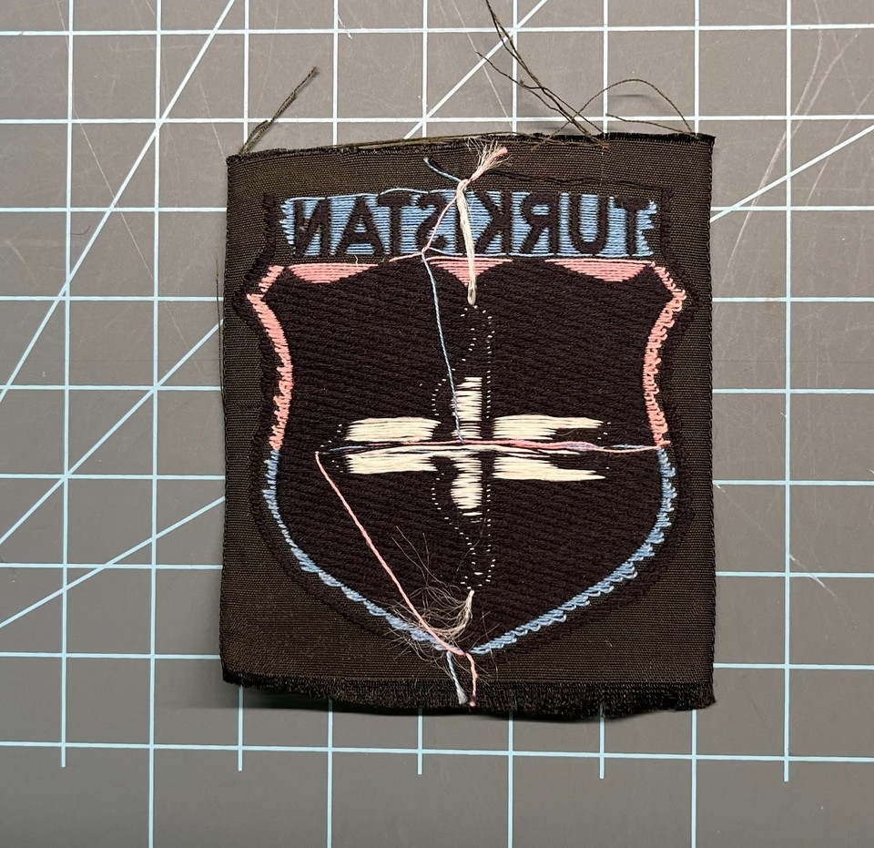 WW2 German shield sleeve insignia foreign badge BEVO TYPE TURKISAND ...