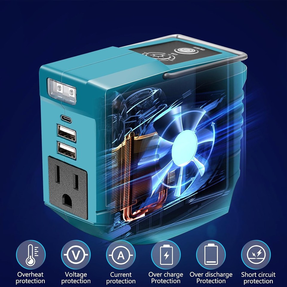 Portable Power Converter for Makita 18V Batteries | eBay