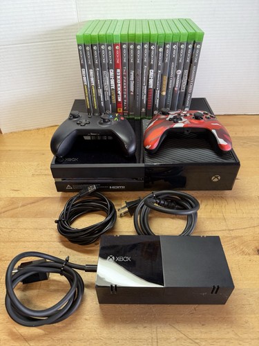 Microsoft XBOX One Console (Model 1540) with 17 Games/ 2 Controllers | eBay