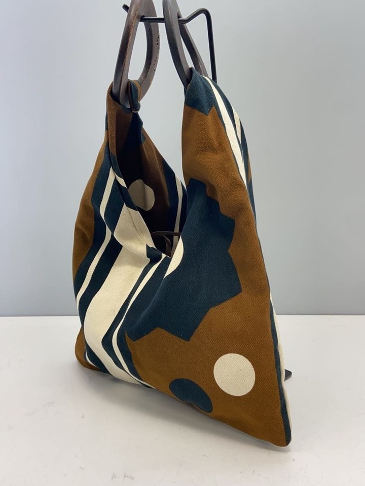 MARNI handbag canvas Brown total pattern Used | eBay Australia