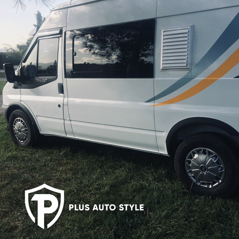 Ford Transit MK7 2006-2013 Wheel Arch Trims Fender Flares Body Kit Matt ...