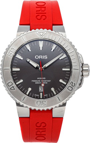 Oris Aquis Grey Men's Watch - 01 733 7730 4153-07 4 24 66EB | eBay UK