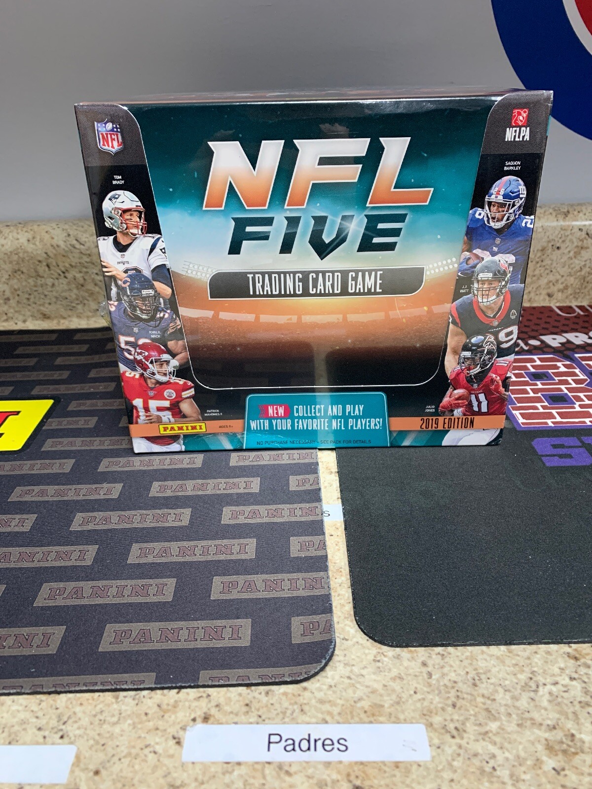 2019 Panini NFL Five Trading Card Game Starter Kit FACTORY SEALED 8 ...