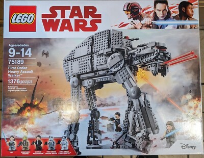 Lego Star Wars 75189 First Order Heavy Assault Walker NISB 673419267625 ...