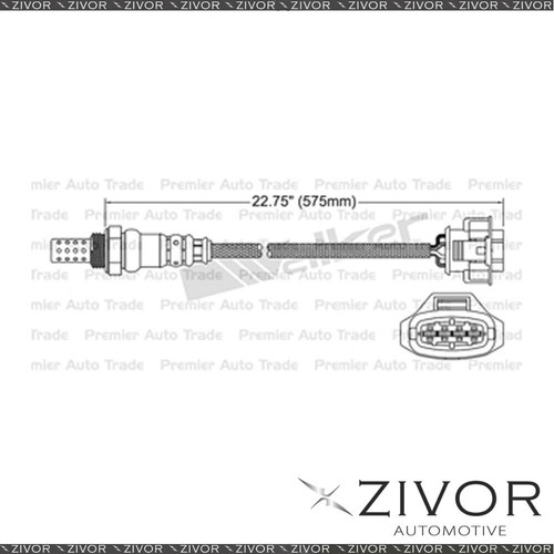 New BOSCH Post Catalytic Oxygen Sensor For Holden Combo 1.4 Z14XEP 4 ...
