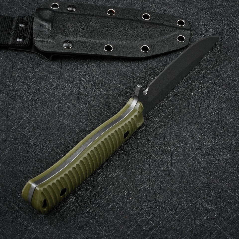 Tactical FIxed DC53 Blade Knife FULL TANG Hunting Survival Knife Kydex ...