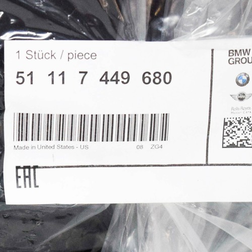 NEW BMW X5 G05 FRONT BUMPER RIGHT SIDE GRILL 51117449680 OEM NO DUTY TO ...