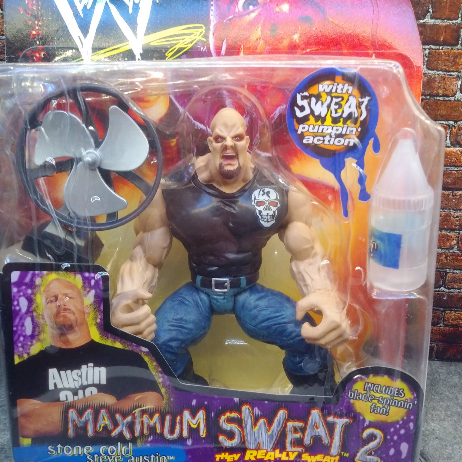 WWF Maximum Sweat 2 Stone Cold Steve Austin Wrestling figure | eBay