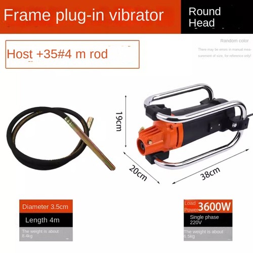 Single-phase 220V Construction Site Concrete Vibrating Rod Motor ...