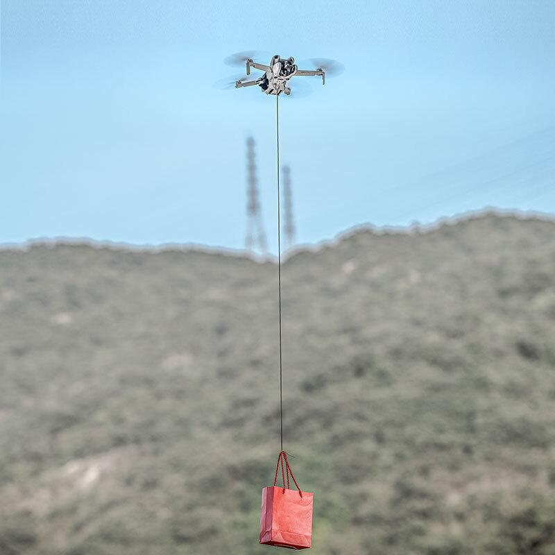For DJI Mini 4 Pro Drone Airdrop Device Air Drop System Thrower Kit ...