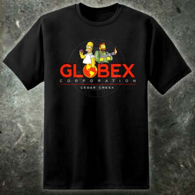 Globex Gesellschaft Unebener Skorpion Homer Simpson Inspiriert T-Shirt | eBay