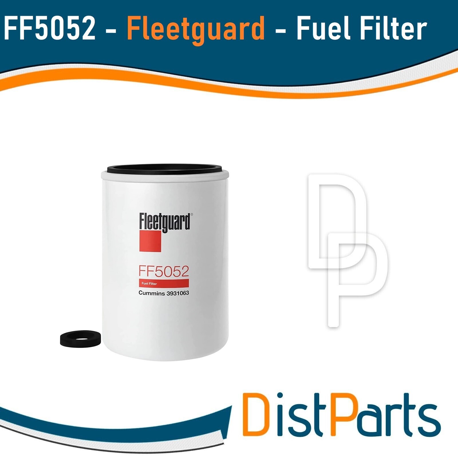 Fleetguard FF5052 Fuel Filter Cummins 3903640 WIX 33777 for sale online ...