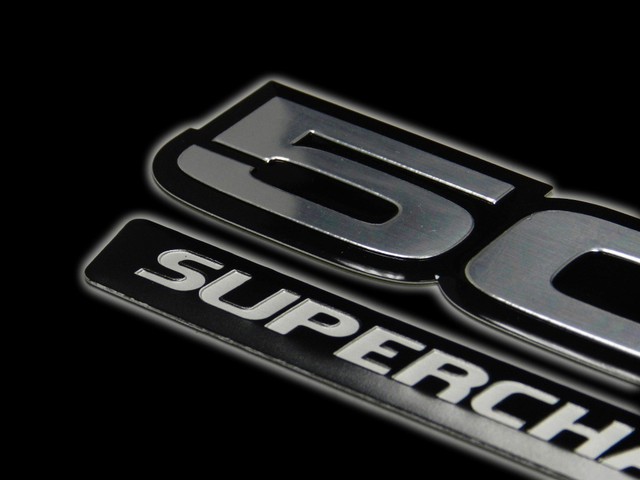 VMS 1 CHEVY 502 CI SUPERCHARGED ENGINE BIG BLOCK ALUMINUM EMBLEMS ...