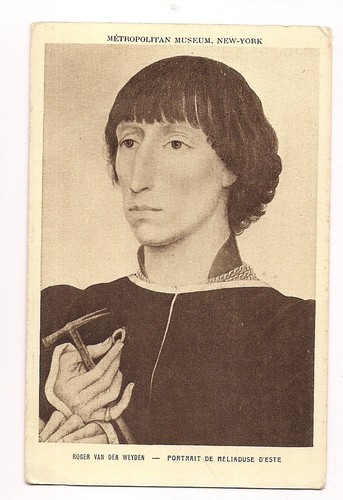 roger van der weden portrait de méliaduse d'este a.e | eBay