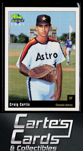 Craig Curtis 1991 Classic Best Osceola Astros #22 Houston Astros | eBay