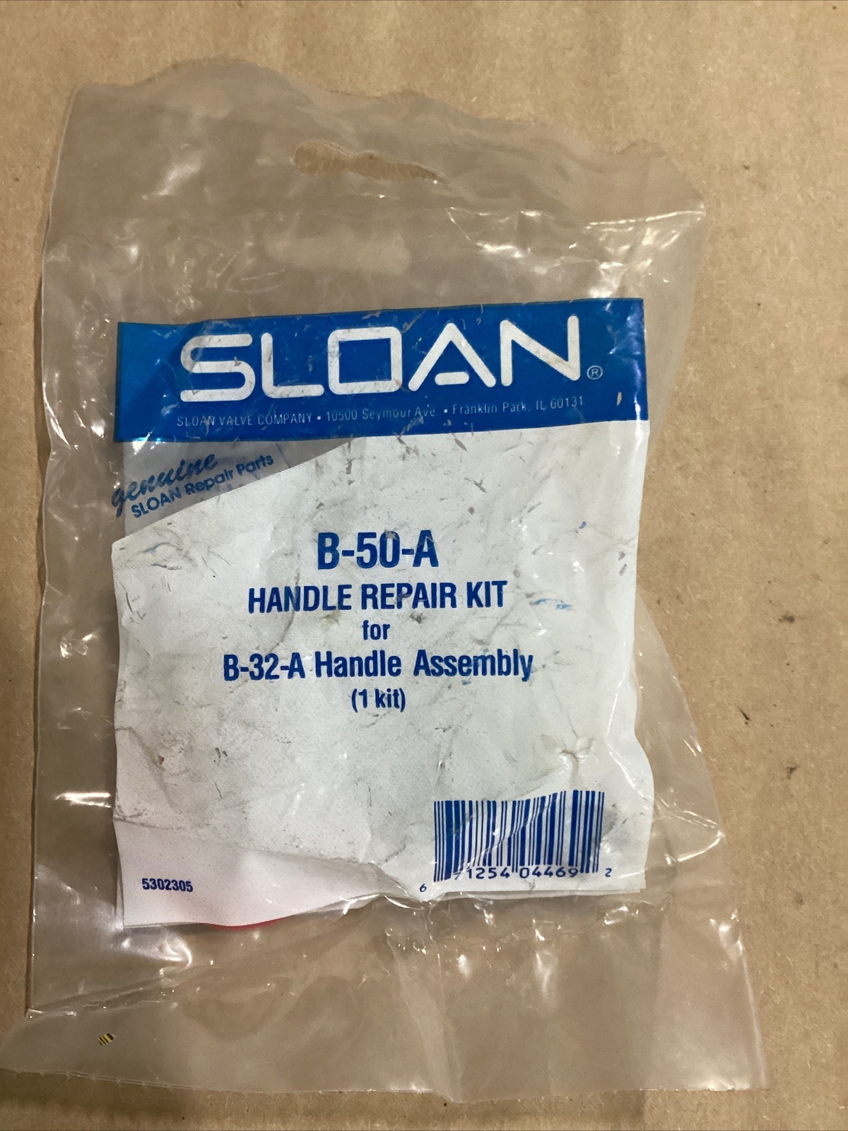SLOAN B-50-A Flush Valve Handle Repair Kit *NEW* #643I127-CI | eBay