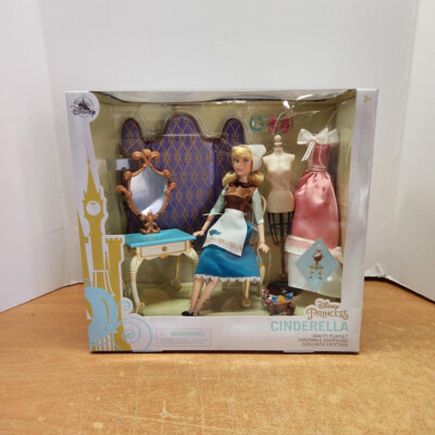 Disney Cinderella Classic Doll with Vanity Play Set New in Box | eBay