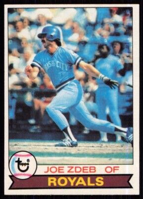 1979 Topps Joe Zdeb Kansas City Royals #389 | eBay