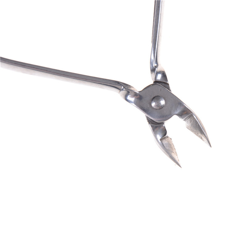 Stainless Steel Manicure Clipper Scissors Nail-Plier Cutter Pedicure ...