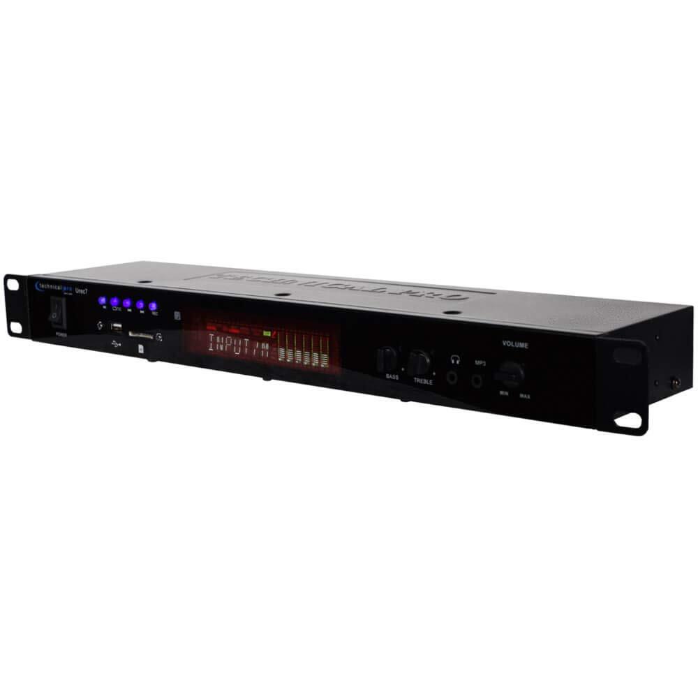 Technical Pro Rack Mountable Recording Deck with USB / SD / Aux Inputs ...