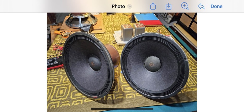 Electro Voice EV Georgian Vintage 50s Hi-Fi Speaker Pair | eBay