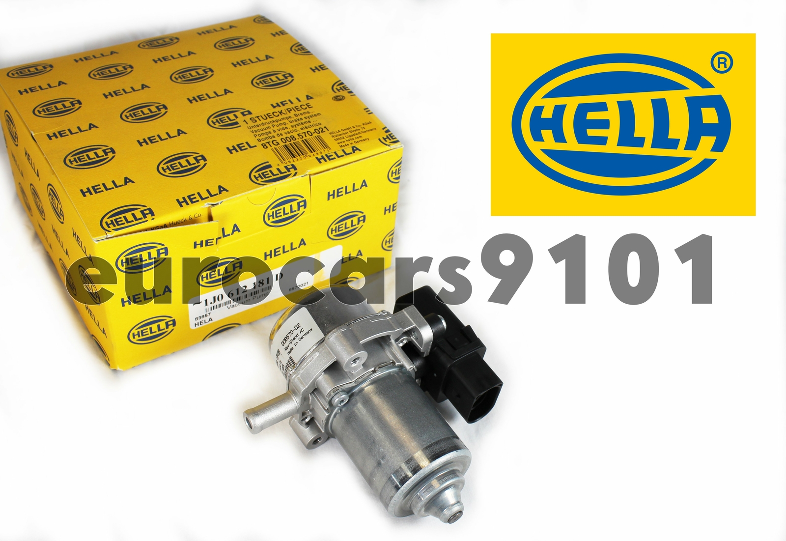 New! Volkswagen Jetta Hella Vacuum Pump 008570021 1J0612181D | eBay