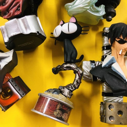 Trigun Figure Bust Collection Legato Bluesummers Meryl Stryfe Set Lot ...